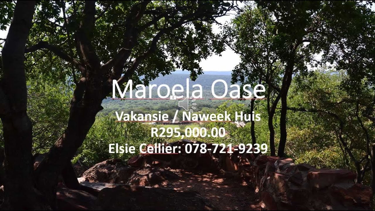 Naweek huis Maroela Oase - YouTube