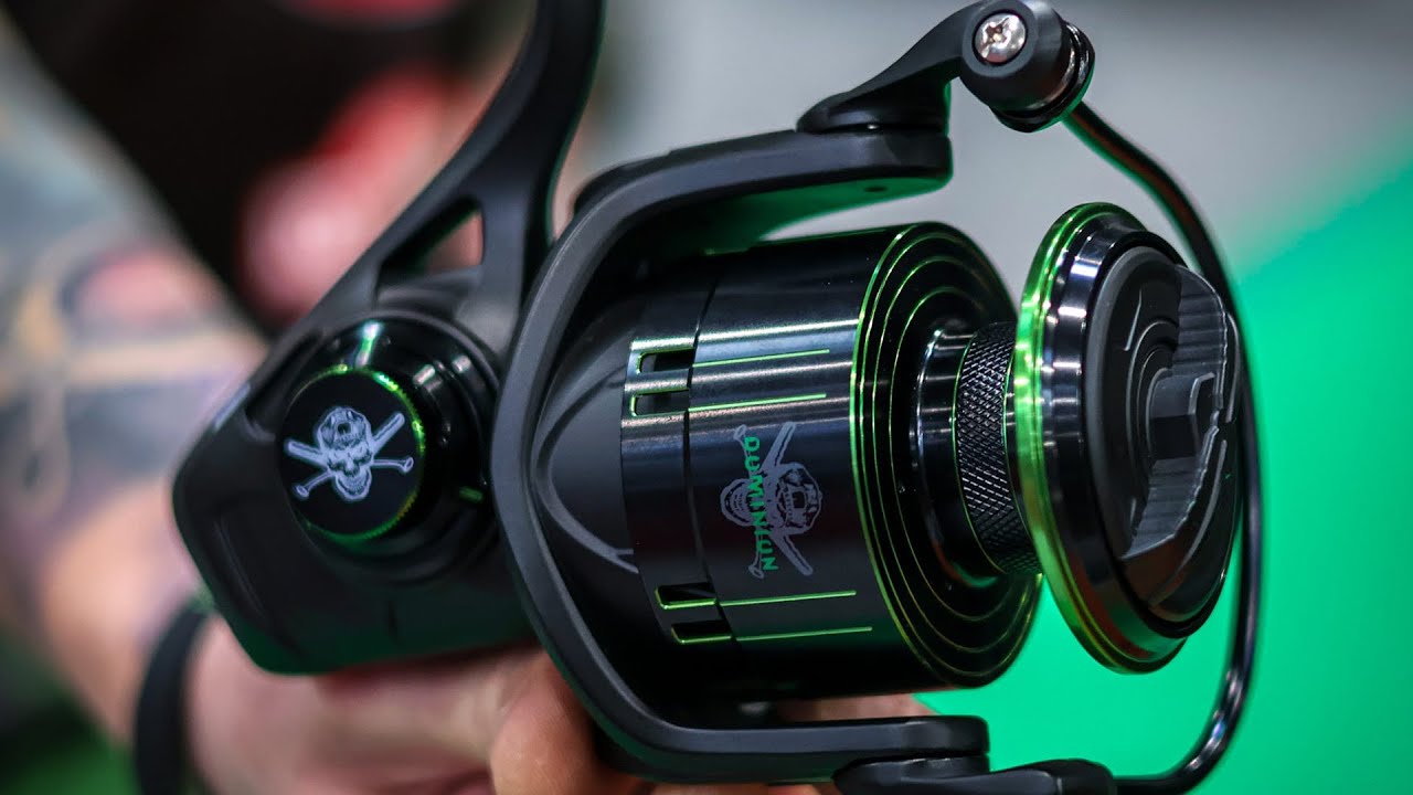 Naviják na sumce MadCat reels Dominion 10500 - YouTube