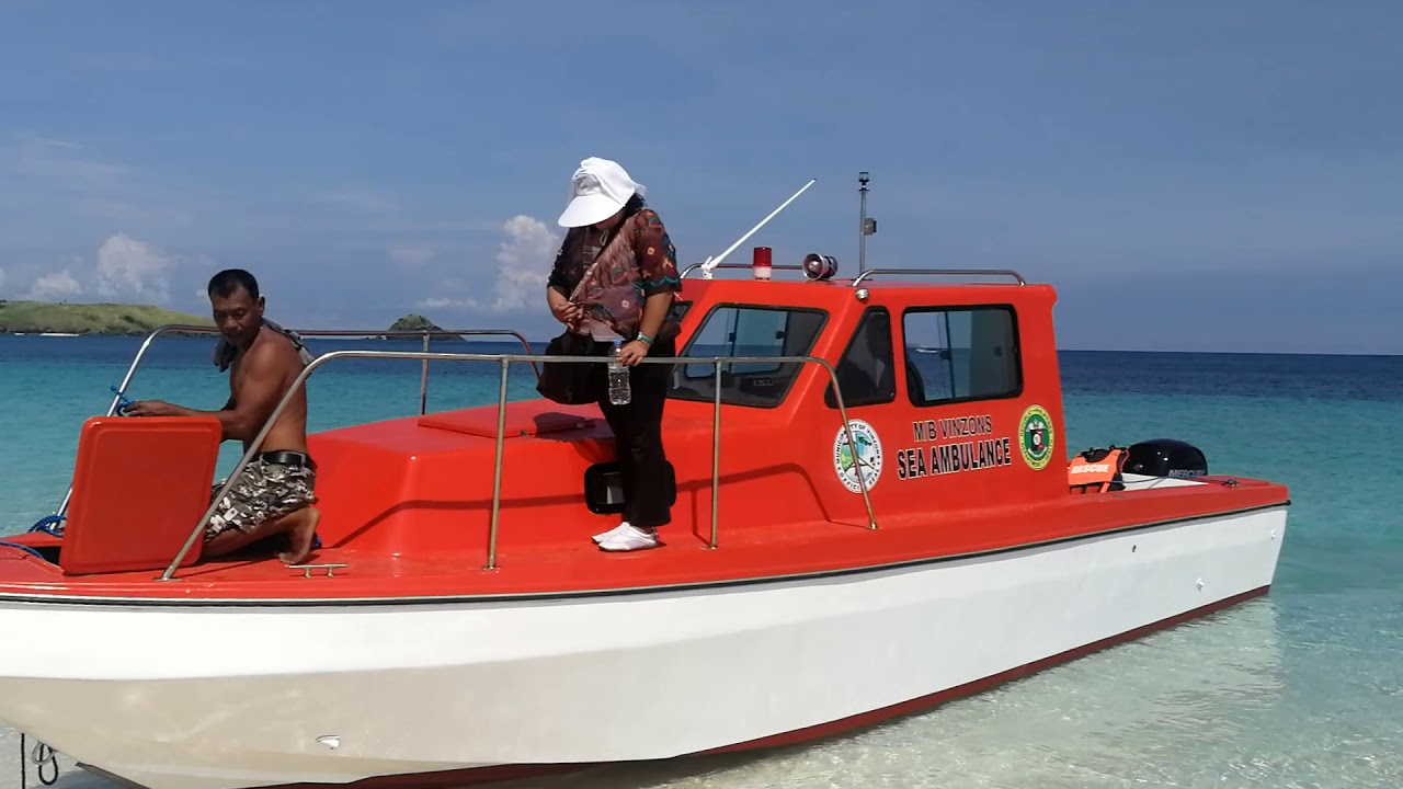 LGU Vinzons Sea Ambulance maiden patrol to Mahabang Buhangin, Brgy ...