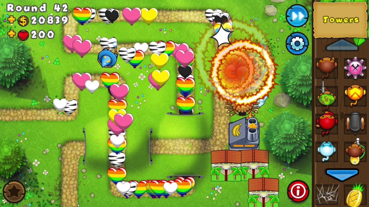 Bloons TD 5 Mobile - Regrow Farming - YouTube
