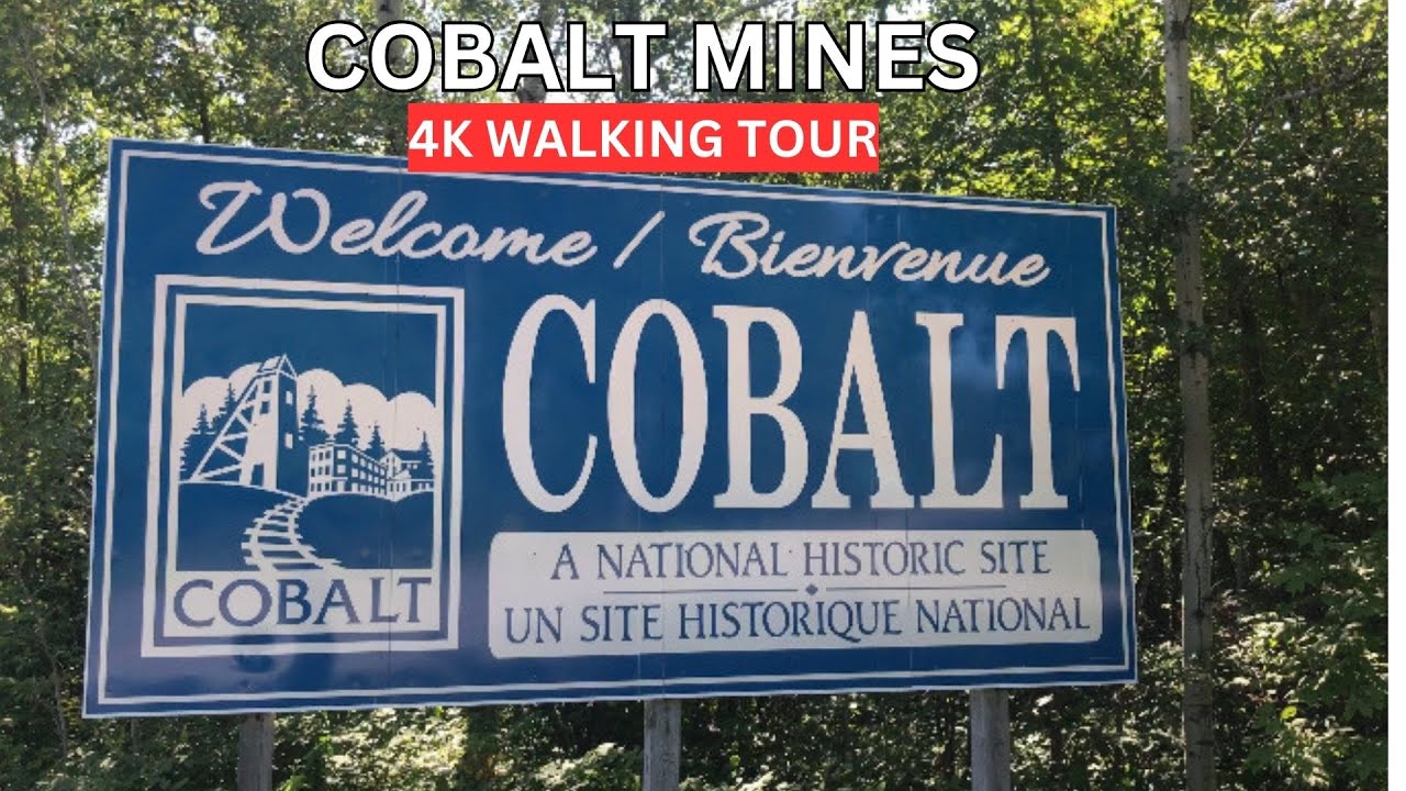 Cobalt Mine Tour | Cobalt Ontario Canada | 4K Walking Tours - YouTube