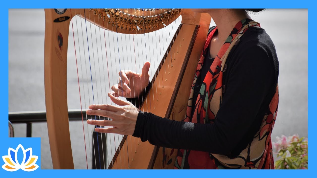 45 Minutes of Relaxing Harp Music | Sleep Music, Meditation Music, Spa ...