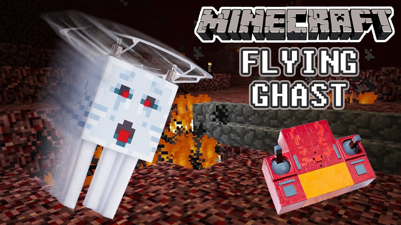 Minecraft Flying Ghast R/C Unboxing! - YouTube