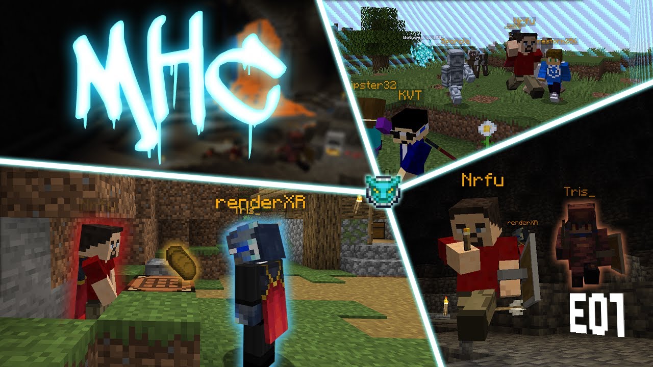 MHC | Minecraft Hardcore Challenge | E01 | "Bread and Nutella!” - YouTube