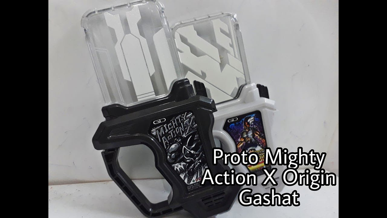 [ Review ] Dx Proto Mighty Action X Origin Gashat ( Limited ver ) - YouTube