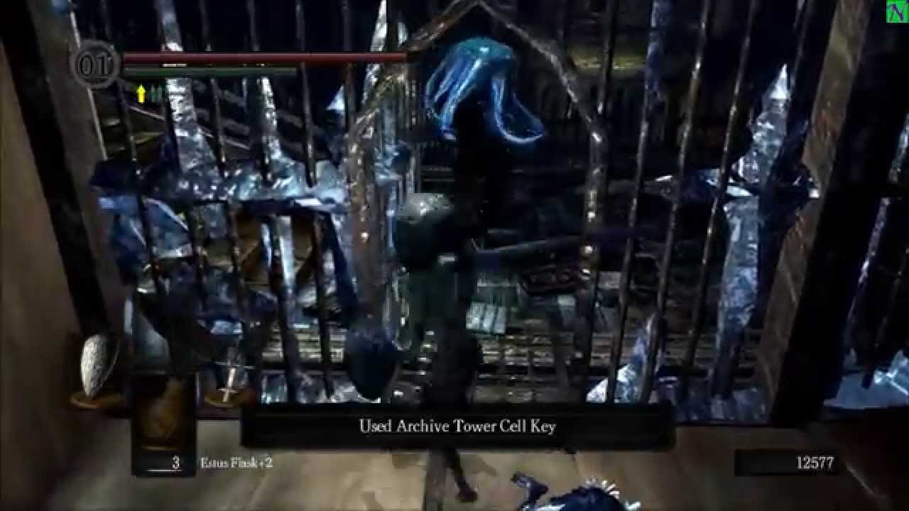 Dark Souls Part 39 - Library Prison - YouTube