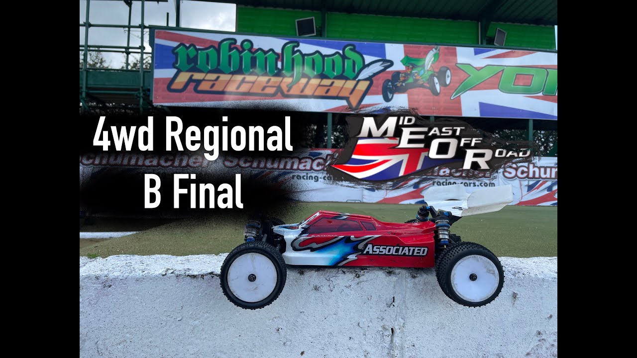 Robin Hood Raceway (RHR) ME-OR Regional Round Three - B final 4wd - YouTube