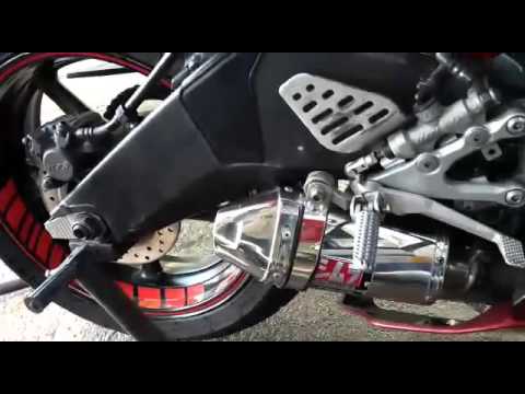 Yamaha R6r Yoshimura GP-Force Trc Exhaust Gascon - YouTube