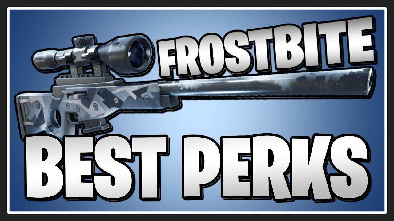 The BEST PERKS for the Frostbite in Fortnite Save the World - YouTube