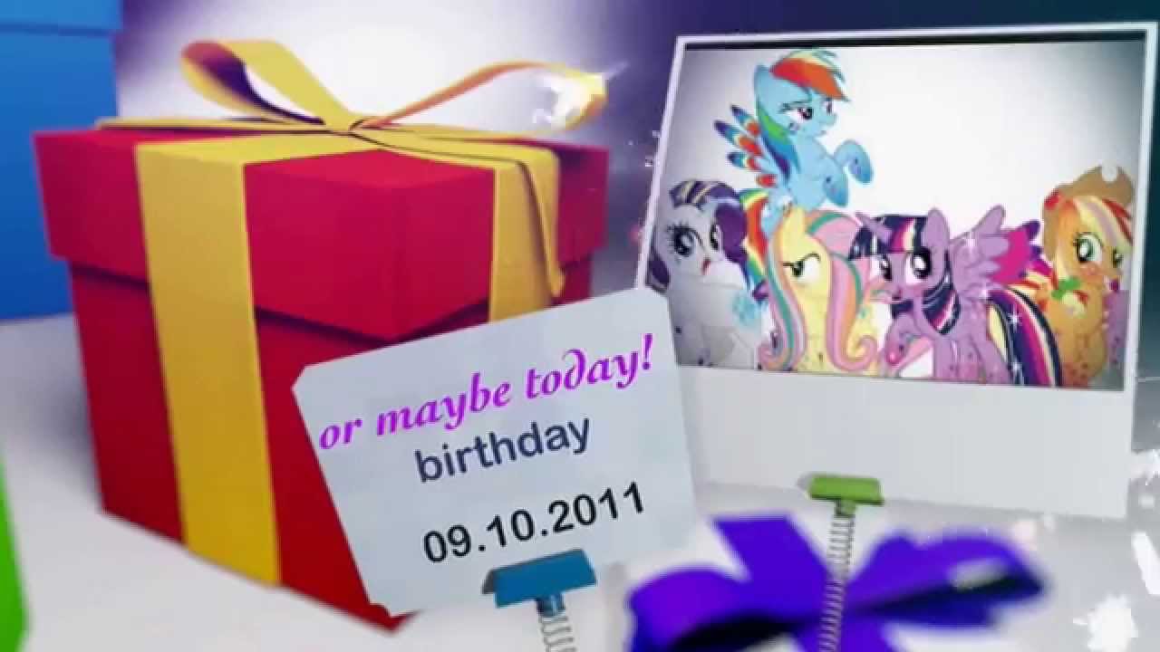 Quick notice Mlp week!! - YouTube