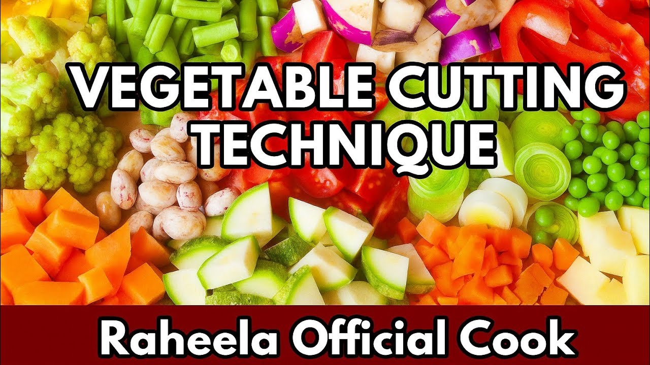 How To Chop Every Vegetable | Method Mastery | Correct Technique For ...