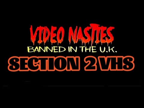 My Section 2 Video Nasties  