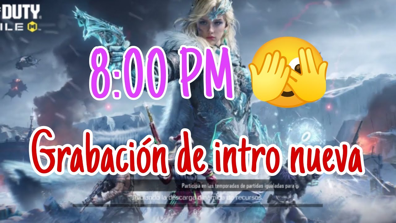 Grabando la Nueva intro 🎄 CODM - YouTube