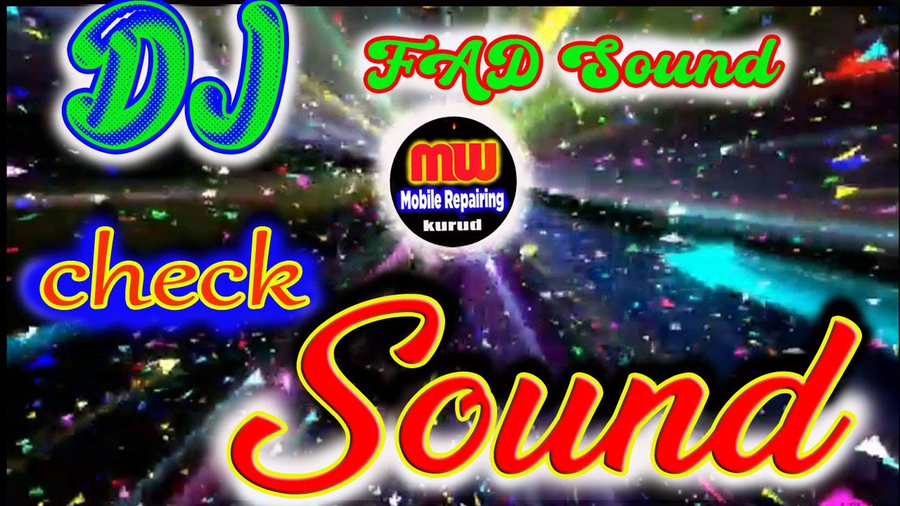 New Sound Check Song 2025 Beat Mix Full Bass - YouTube
