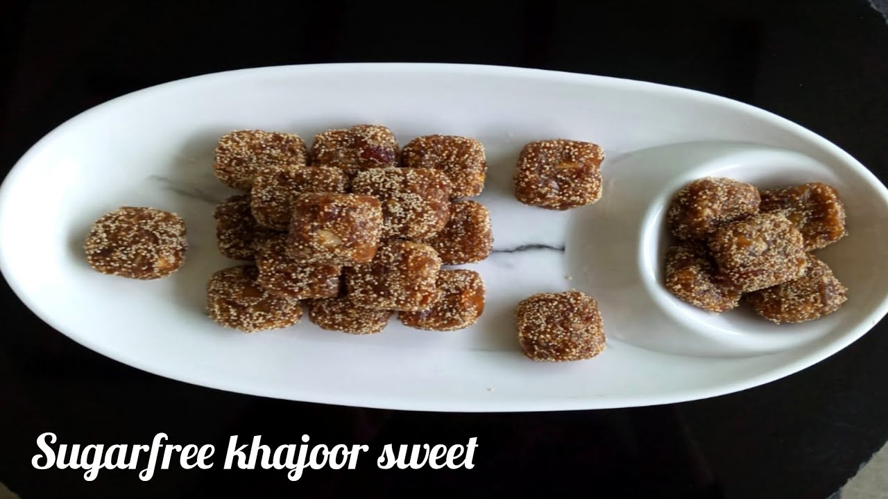 Sugarfree khajoor sweet Healthy and tasty sweet recipe Home made ...