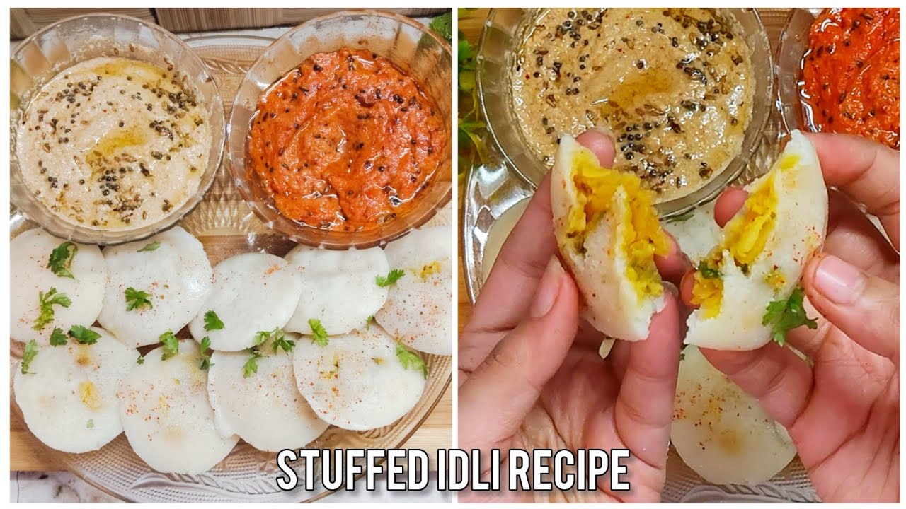 Instant Stuffed Idli Recipe By Come, Cook With Me - YouTube