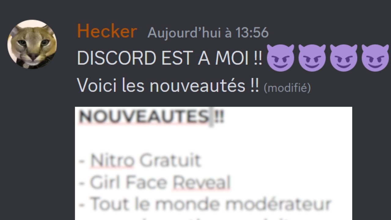 Quand Hecker Hack discord - YouTube