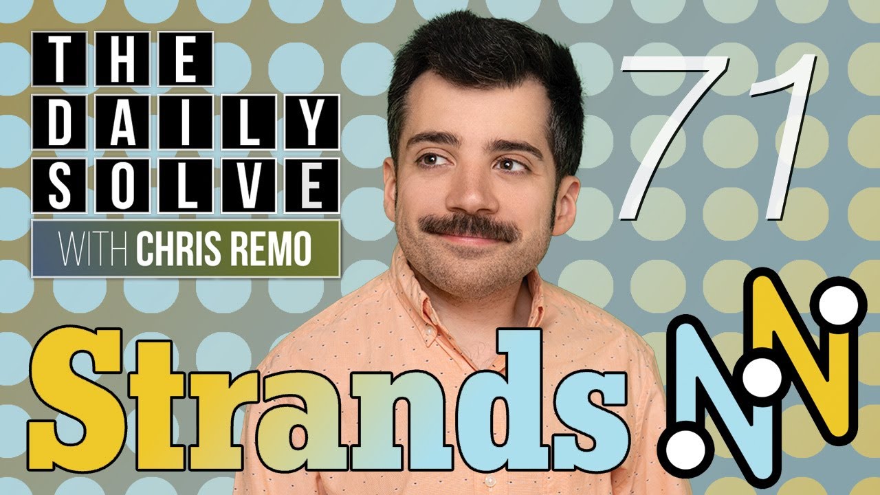 Strands 71 - NYT Word Search - 13 May 2024 #strands - YouTube