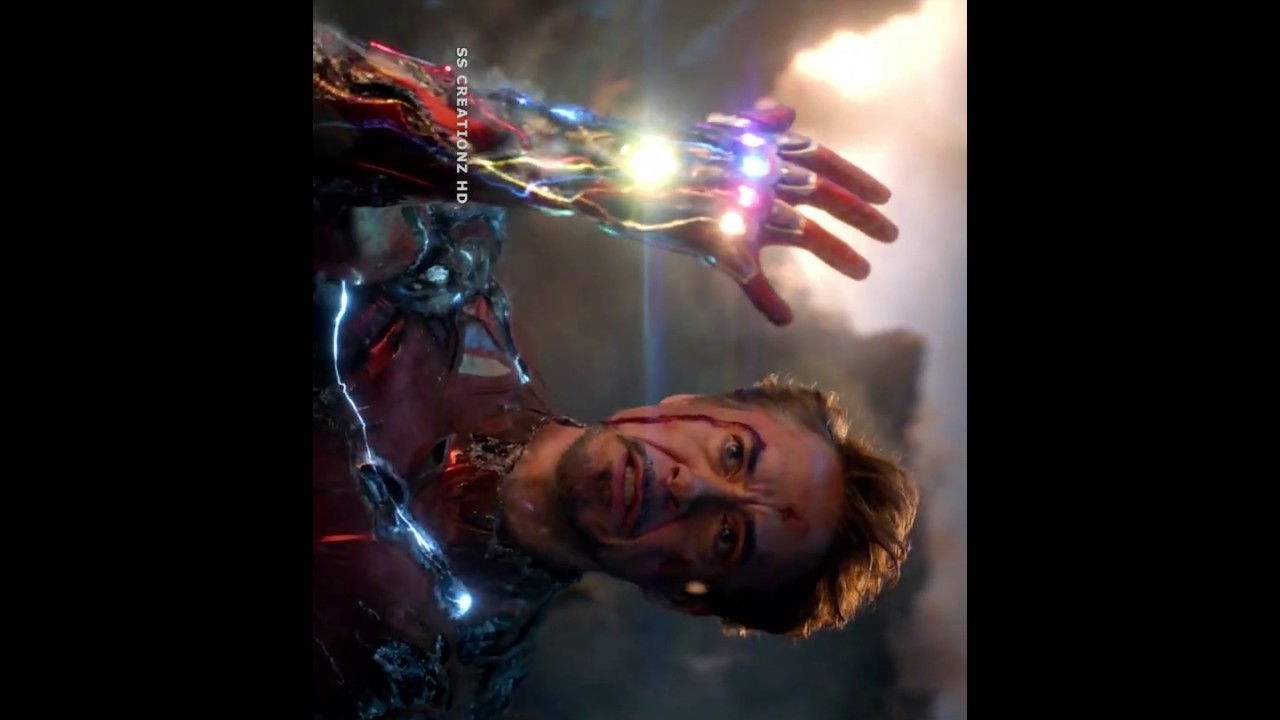 Tony Snap | Avengers : Endgame - YouTube