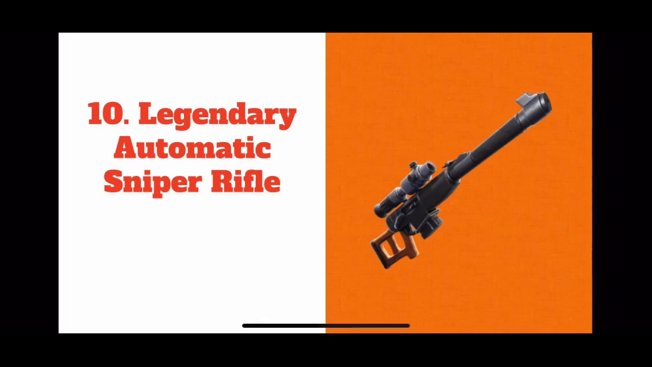 Ranking all Snipers in Fortnite - YouTube