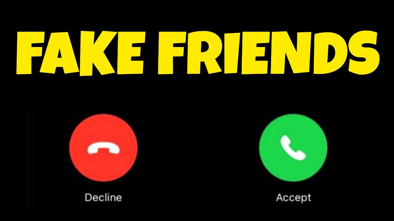 Signs OF Fake Friends | How To Tell If You Should Cut Them Off! - YouTube