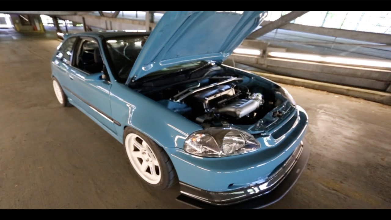 K24 POWERED JDM EK4! - YouTube