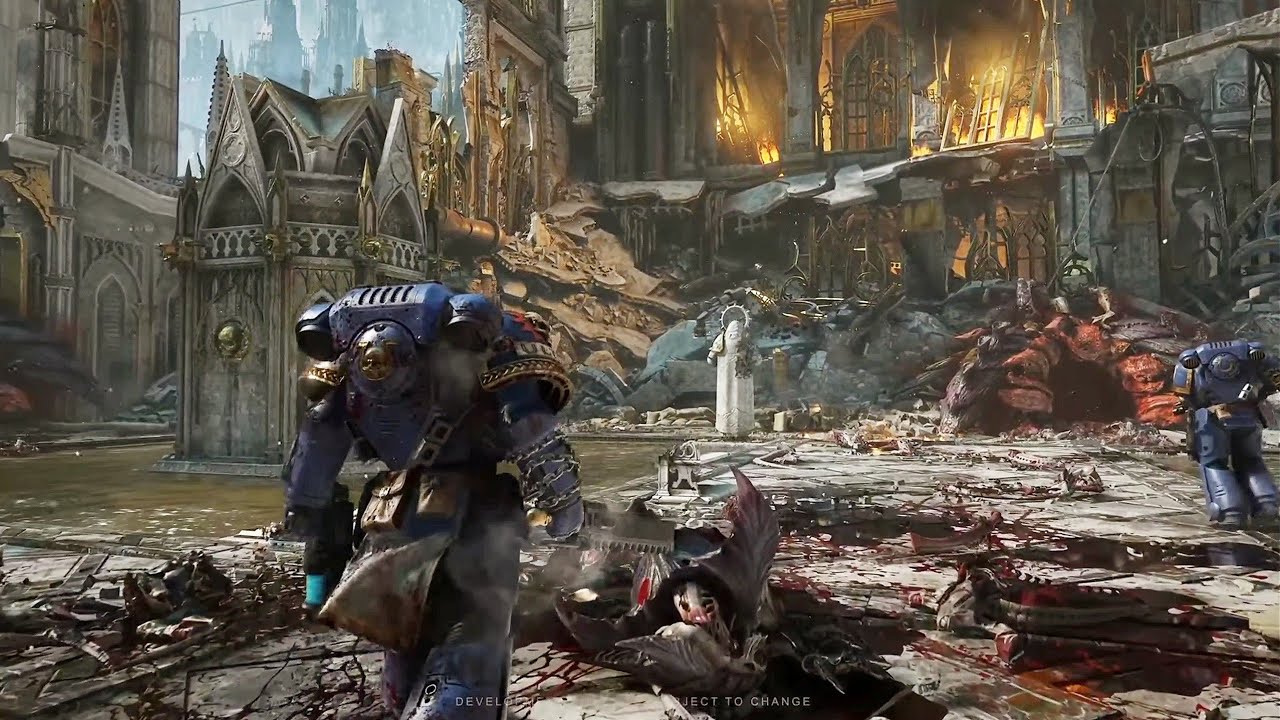 Warhammer 40,000 Space Marine 2 New Gameplay (PS5) 4K Ultra HD 60FPS - YouTube