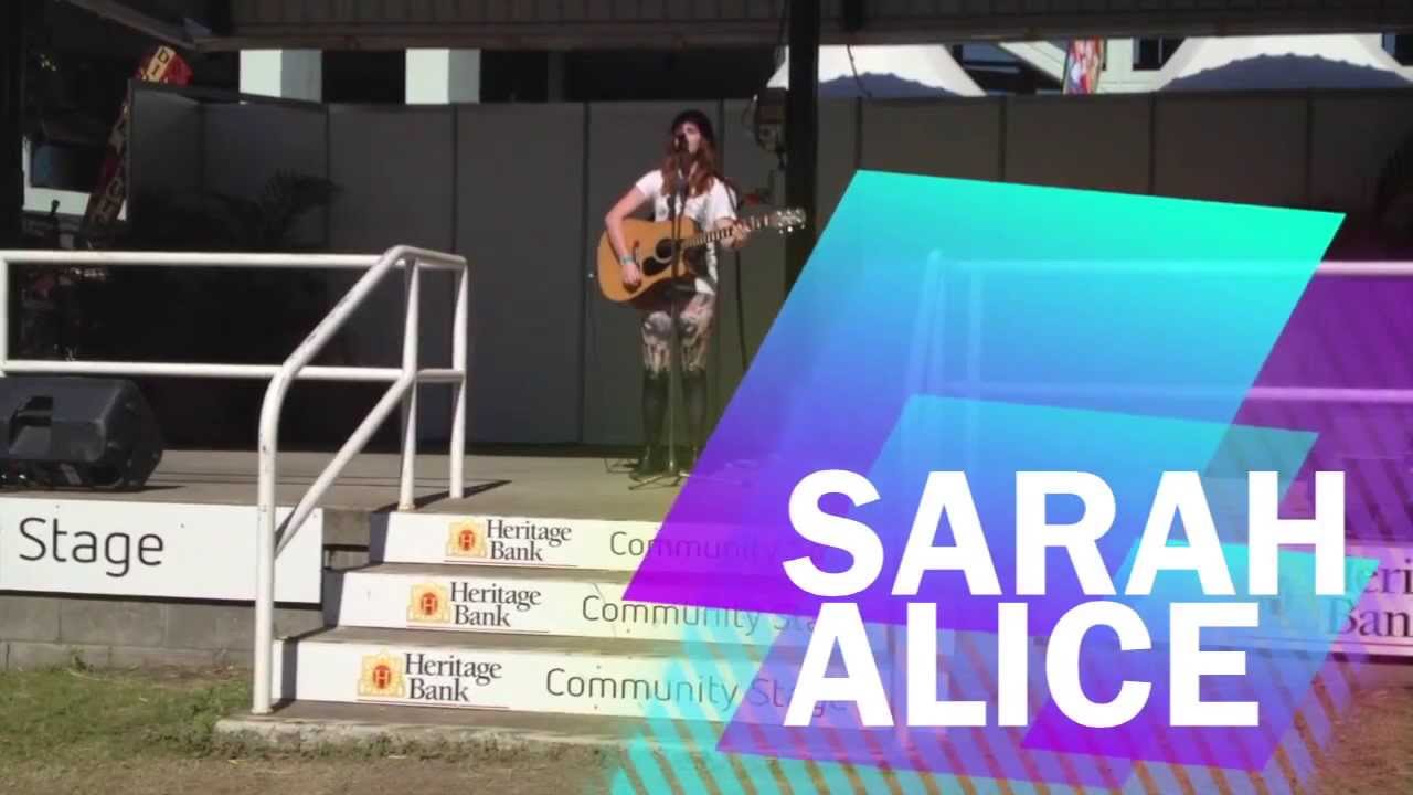 Sarah Alice Performs at Ekka 2013 - YouTube