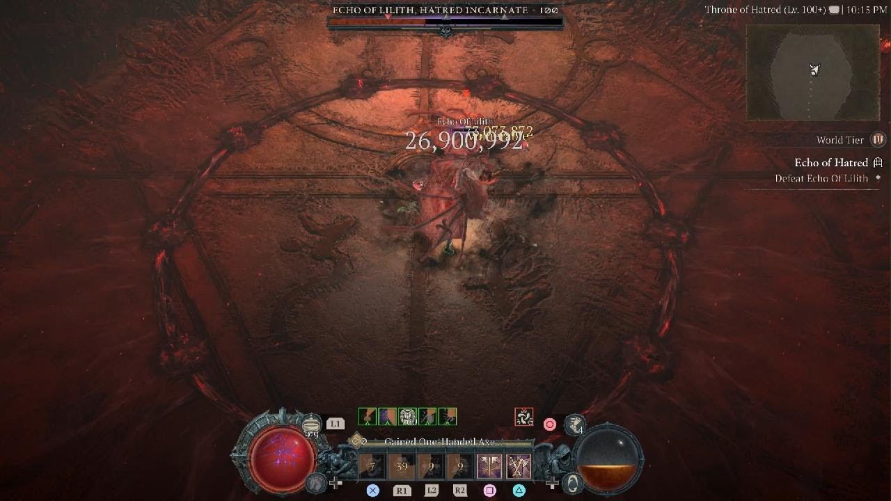 Diablo IV (Season 1) - Uber Lilith (Lvl 100 Barbarian) - YouTube