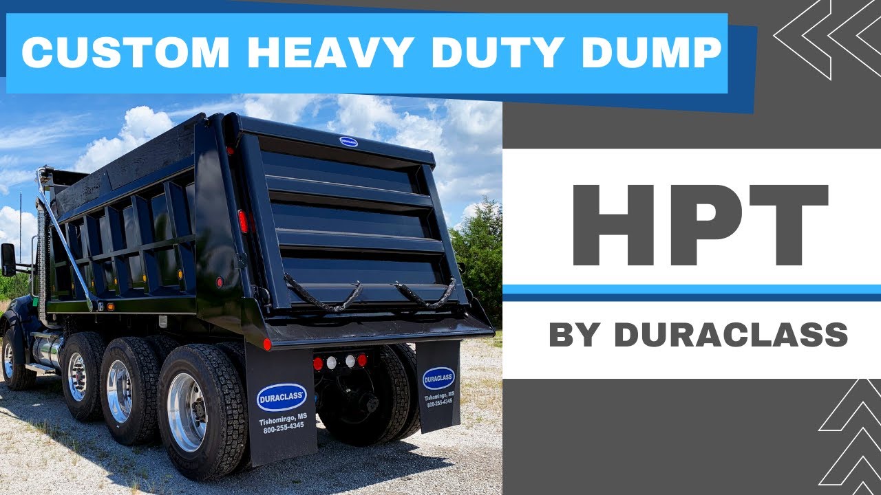 DuraClass HPT - Customizable Heavy Duty Dump Body - YouTube