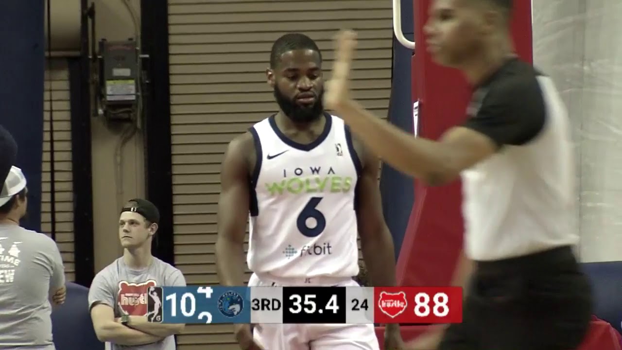 Jonathan Stark with 22 Points vs. Memphis Hustle - YouTube