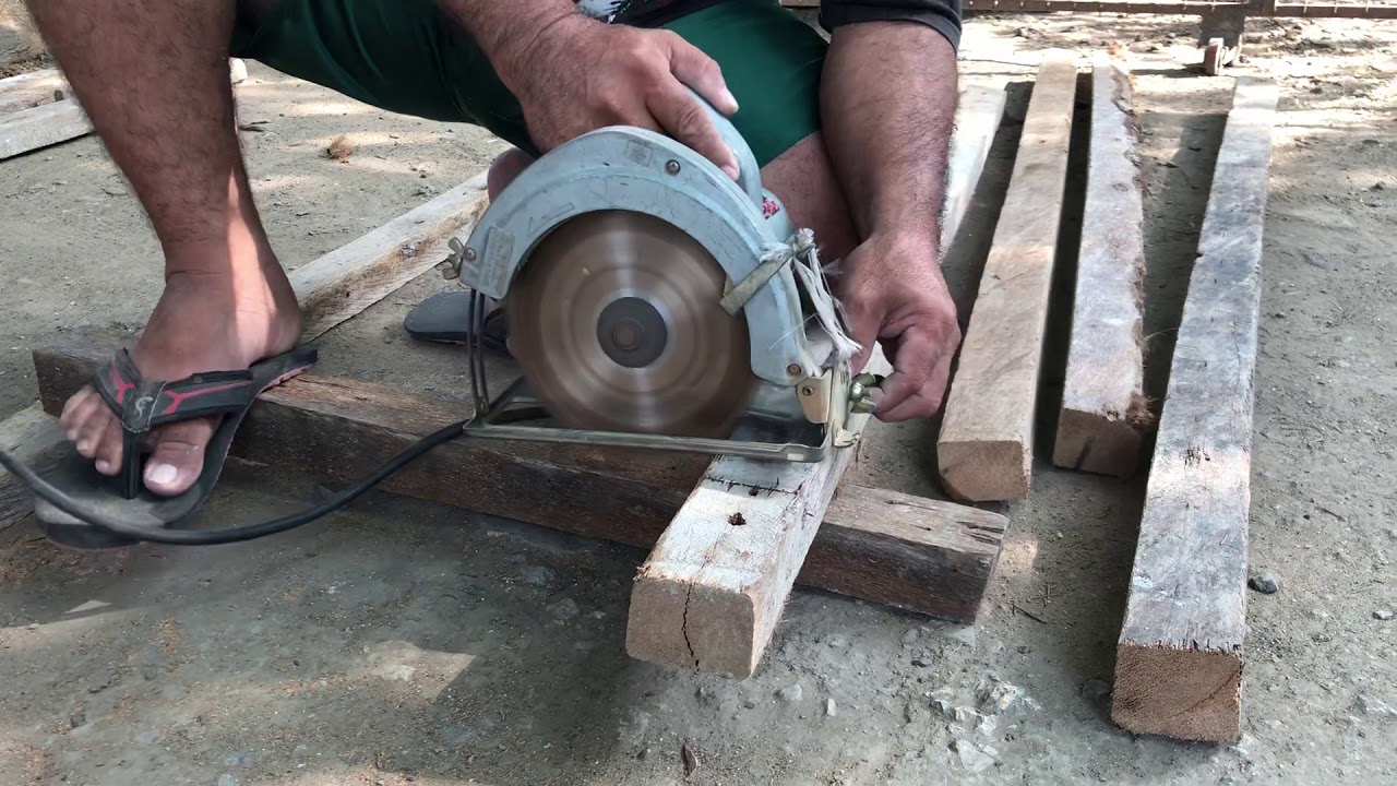 how to use circular to chisel easily - YouTube