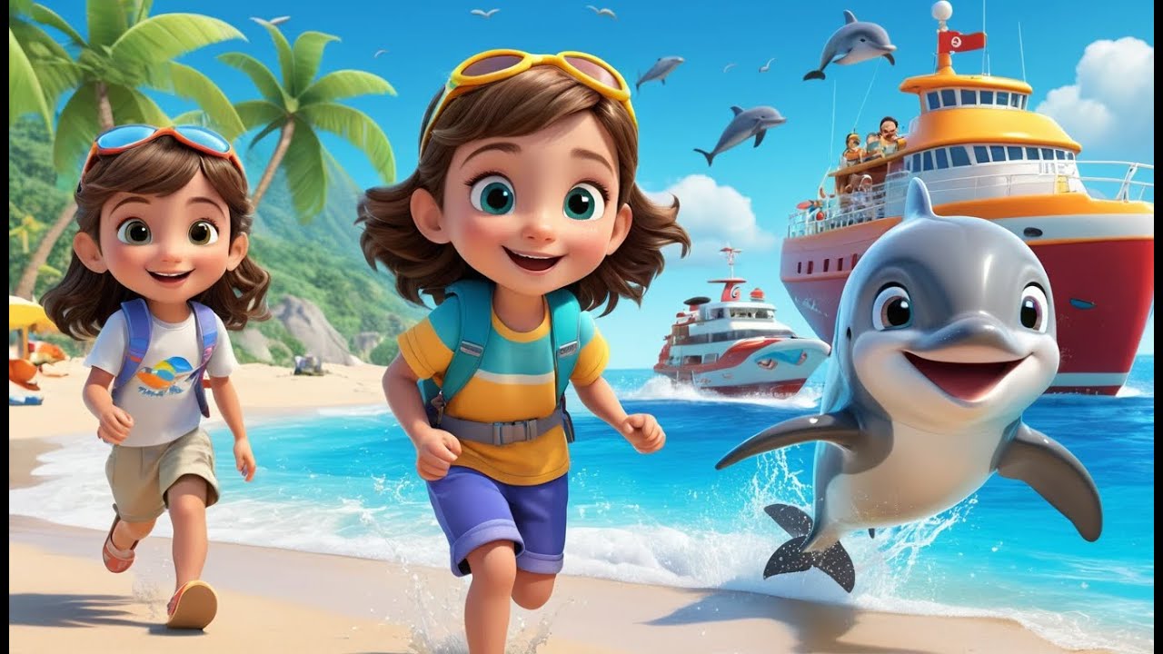 Ten Little Ships Sailing the Sea | Exciting Counting Song for Kids ...