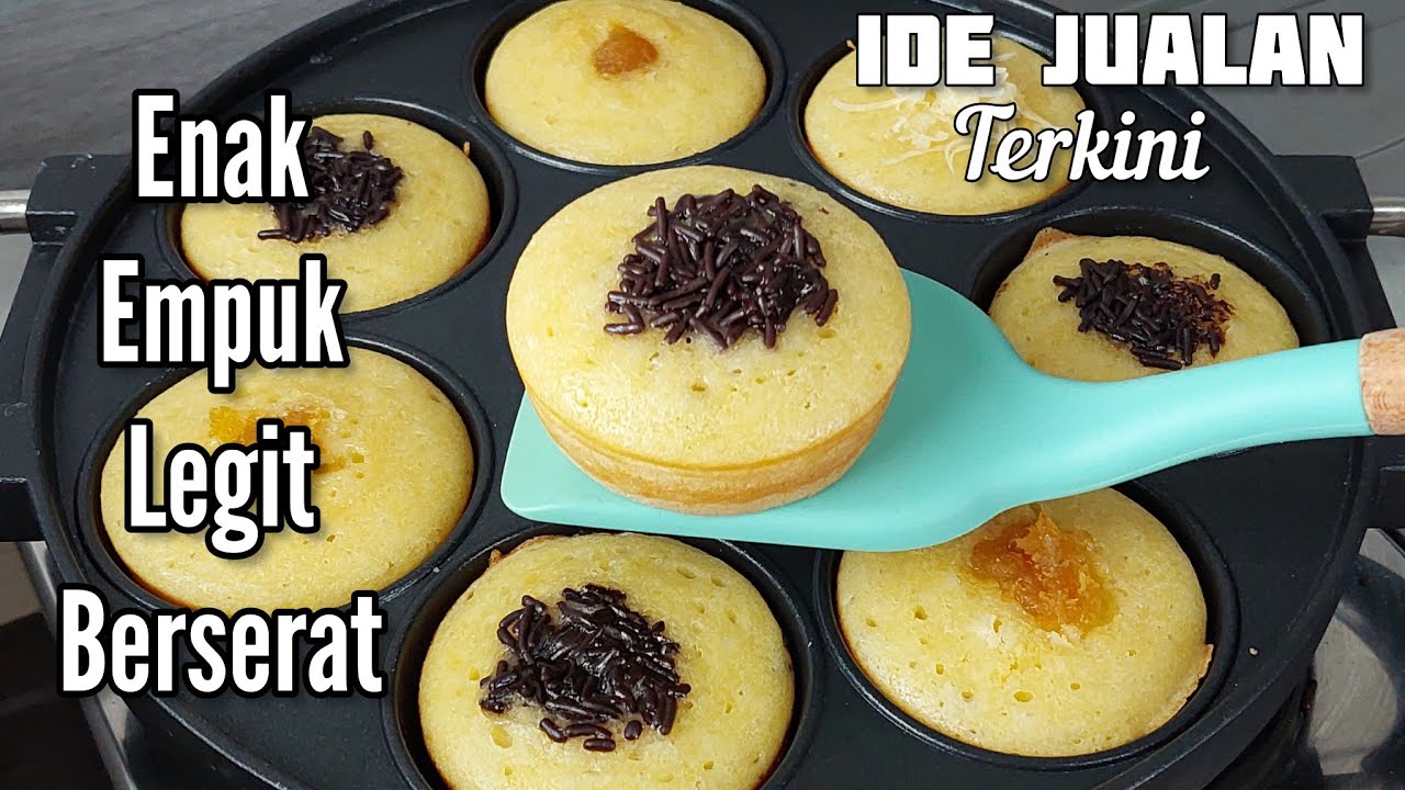 Resep Kue Pukis Bulat Buat Ide Jualan Dan Ide Kue Untuk Acara - YouTube