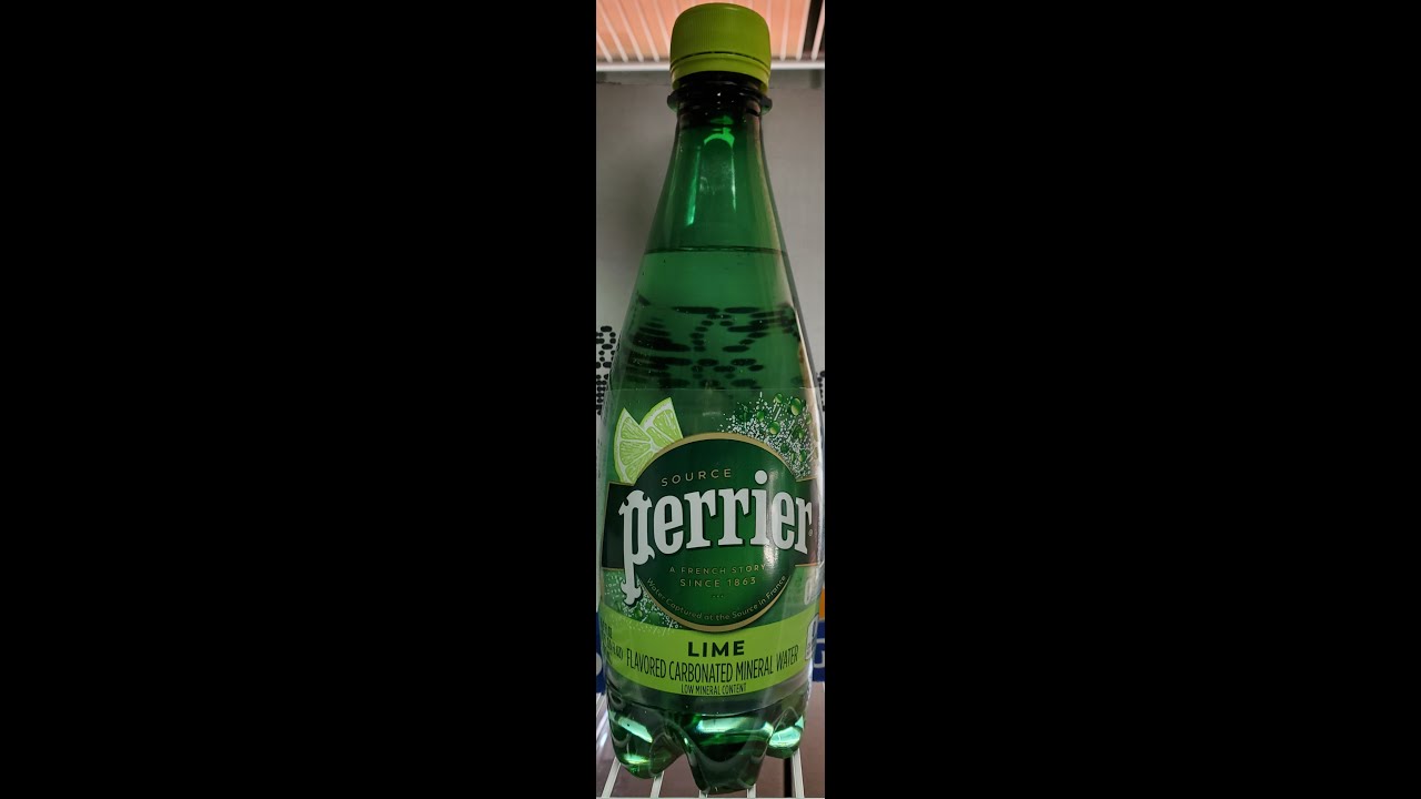 Perrier Source LIme Flavored Carbonated Mineral Sparkling Water Review ...