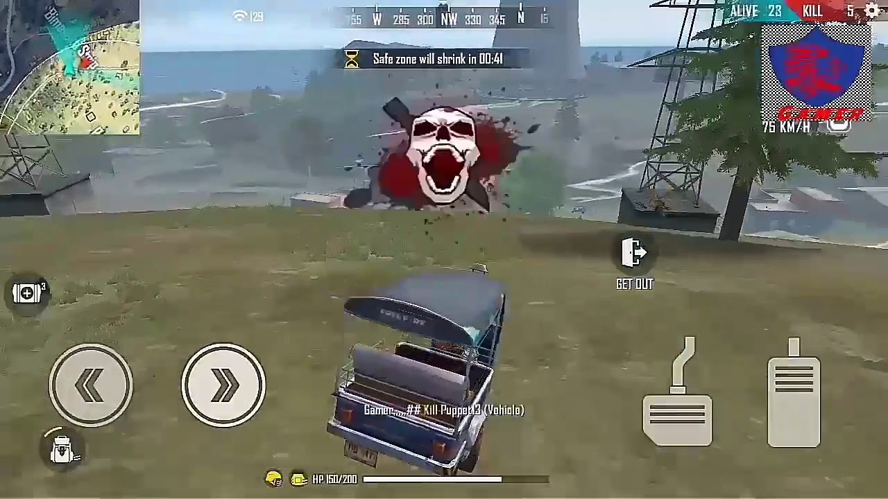 Vehicle Challenge | Free Fire | Gameplay 6 | Character- Adam - YouTube