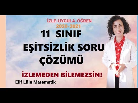 #eşitsizliksoruçözümü 11  SINIF EŞİTSİZLİK SORU ÇÖZÜMÜ
