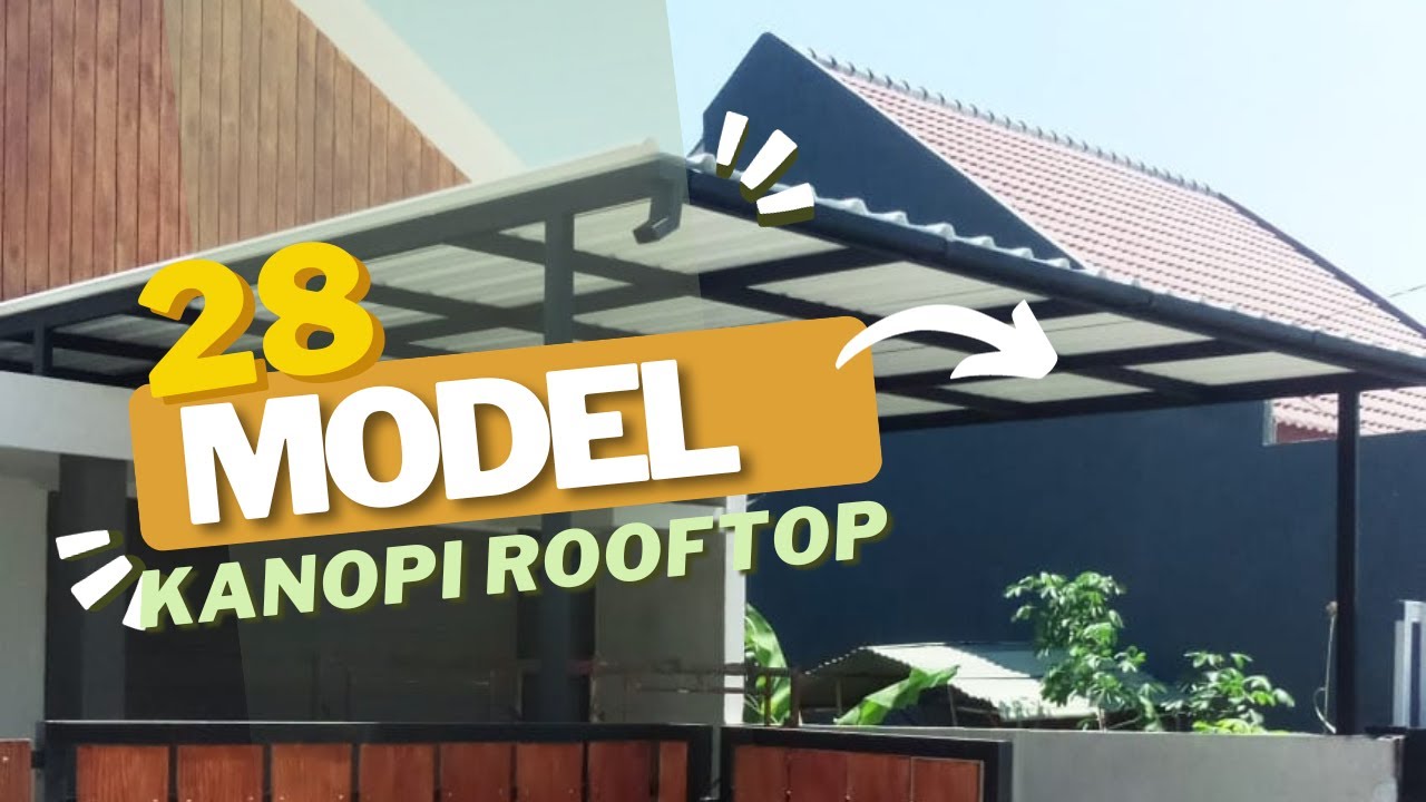 28 contoh kanopi minimalis Rooftop - kanopi Alderon - kanopi uPVC ...