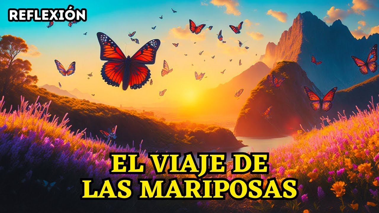 El viaje de las mariposas | Reflexión | aprende a ser feliz 🙌 ️ - YouTube