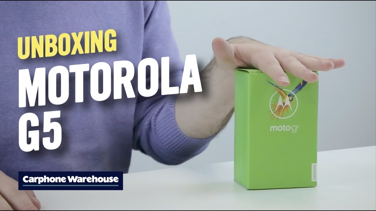 Moto G5 unboxing - YouTube
