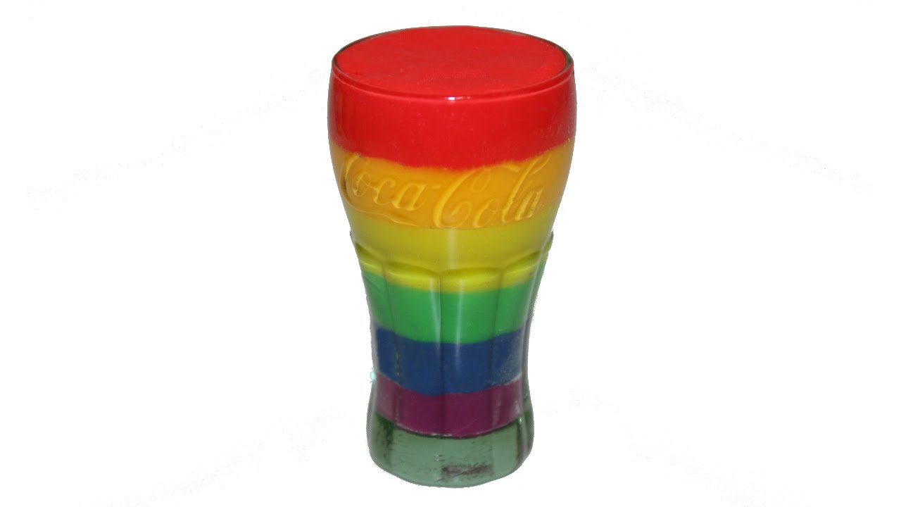 Play Doh Coke Rainbow Coca Cola Super Easy by Tiger Tomato - YouTube