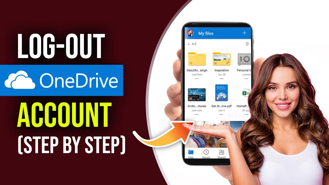 How to Logout of OneDrive Account | Sign Out OneDrive Account | Logout ...