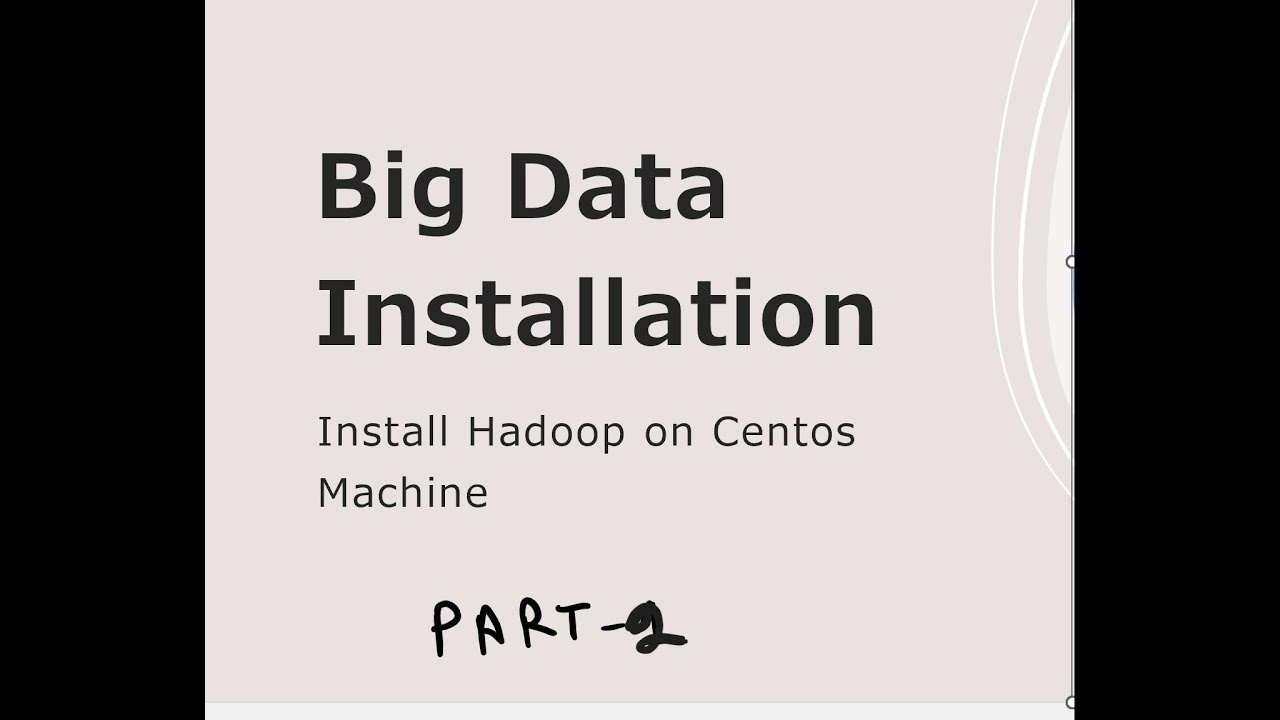 4 Bigdata Installation Part-2 - YouTube