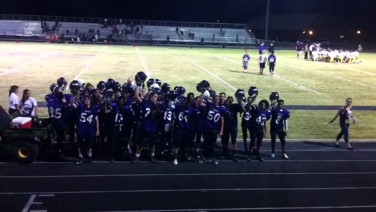 Rincon rangers sing a thank you - YouTube