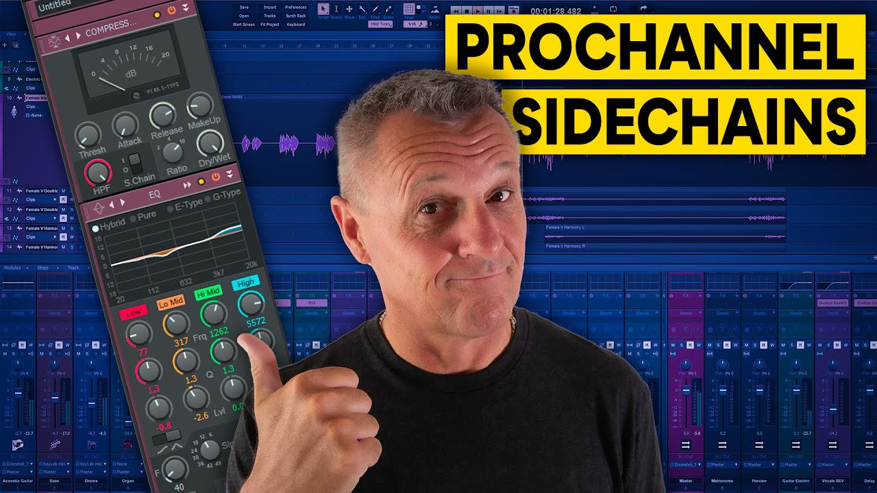 CAKEWALK: ProChannel Sidechain Compression - YouTube