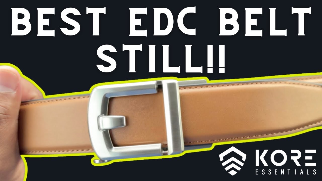 The Best EDC Belt I’ve Ever Worn for Work | Kore Essentials Review ...