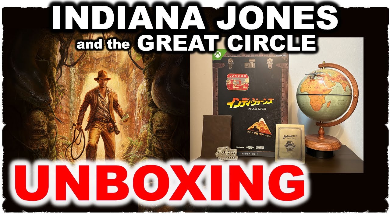 【Japan Exclusive】Unboxing Indiana Jones and the Great Circle Collector ...