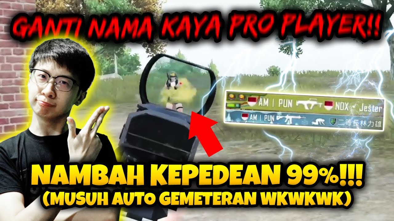 MENYAMAR JADI NICK PRO PLAYER & FULLSKIN !! BIKIN MUSUH MERINDING ...