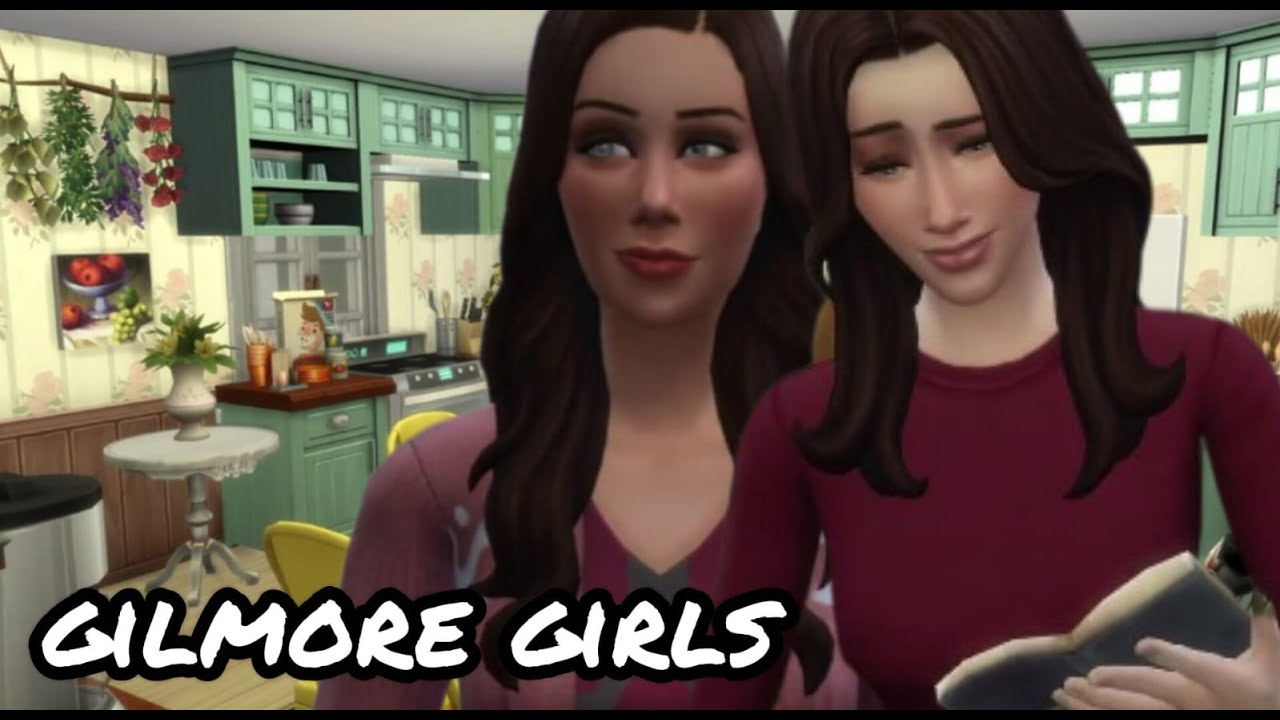 A day with Rory and Lorelai Gilmore - The Sims 4 - YouTube