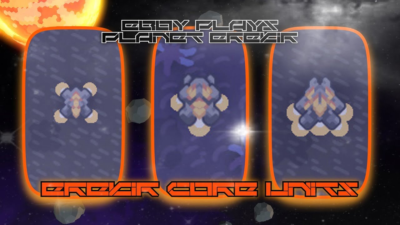 Showcasing V7 Core Units (Mindustry V7 Planet Erekir) | Eboy Plays ...